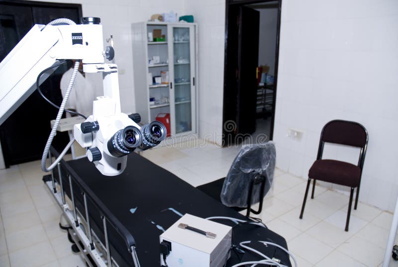 The Operating Theatre at the Nekemte Eye Clinic. Editorial Image ...