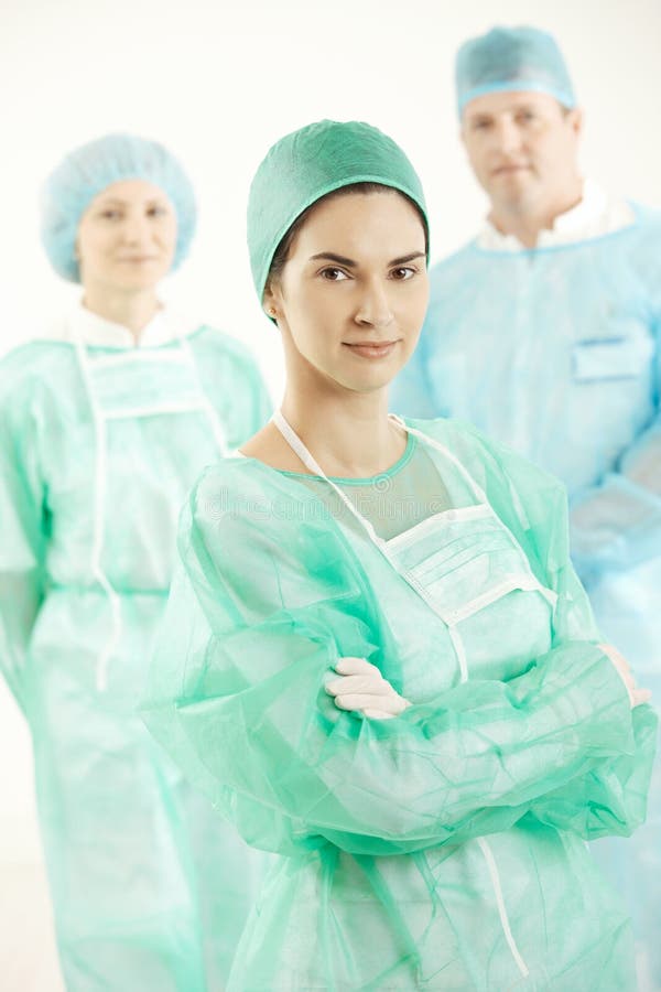Operation Crew in Scrub Suit Stock Photo - Image of healthcare, looking ...