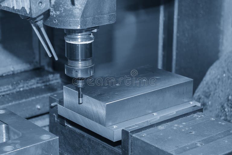 The Operation of Edge Finder for Center Setup for CNC Milling Machine ...