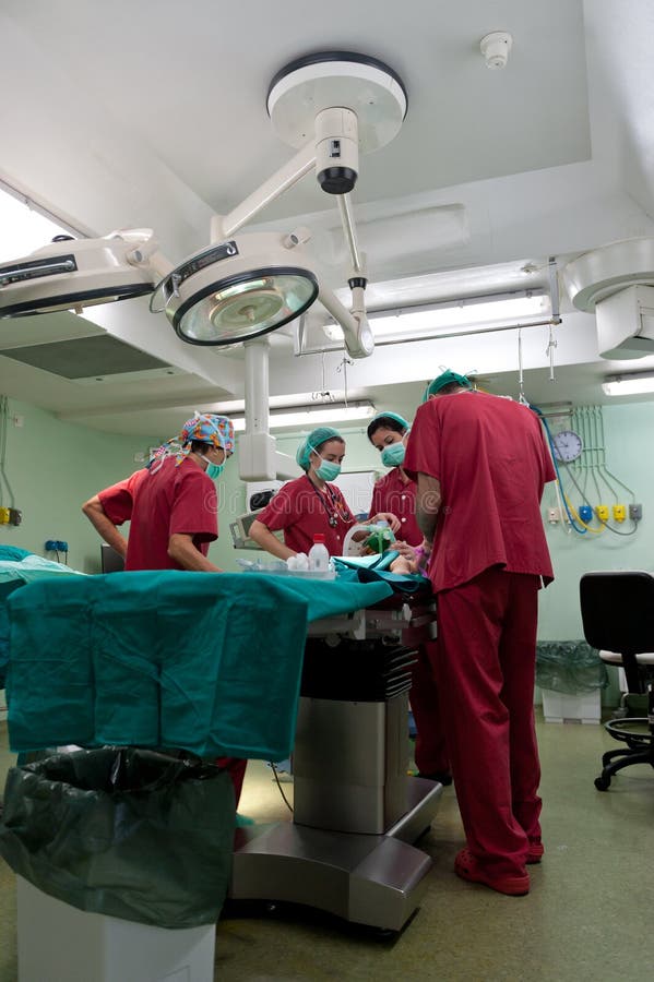 Aerial View of Surgery Operation Stock Photo - Image of patient ...