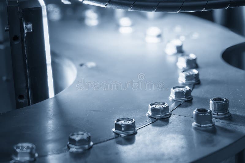 The Operation of Optical Inspection Machine in the Light Blue Scene ...
