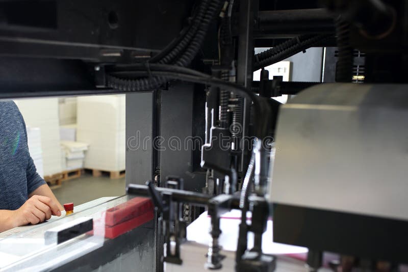 Operation of the Printing Machine. the Printer Supports the Control ...