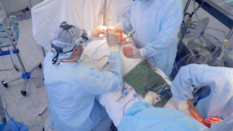 Operation Process Performed on Vessels in Human Heart and Legs by a ...