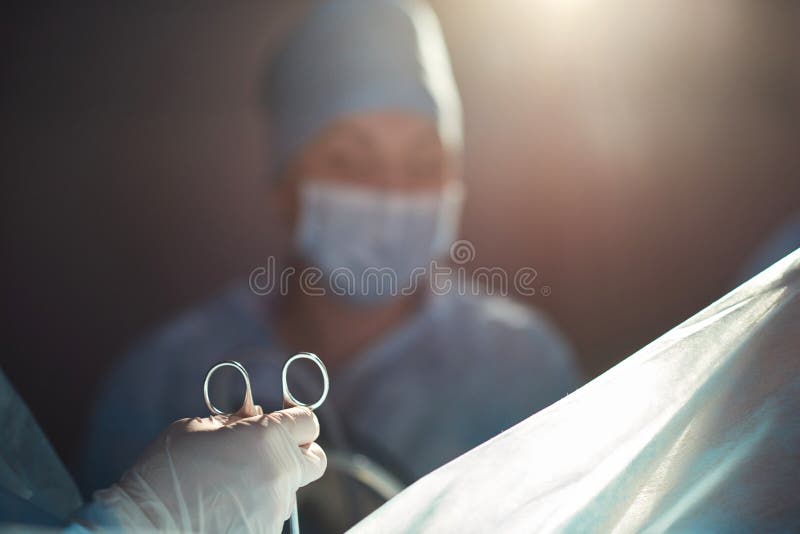 Operation in Progress at the Hospital Stock Photo - Image of medical ...