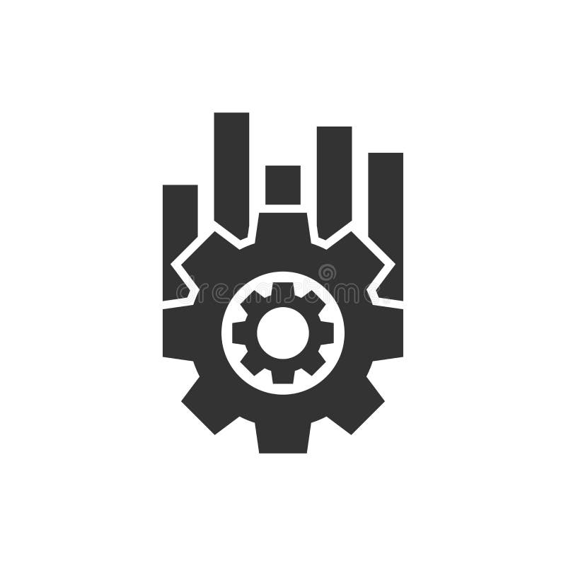 Operational Efficiency in Flat Style. Excellence Productivity Vector ...