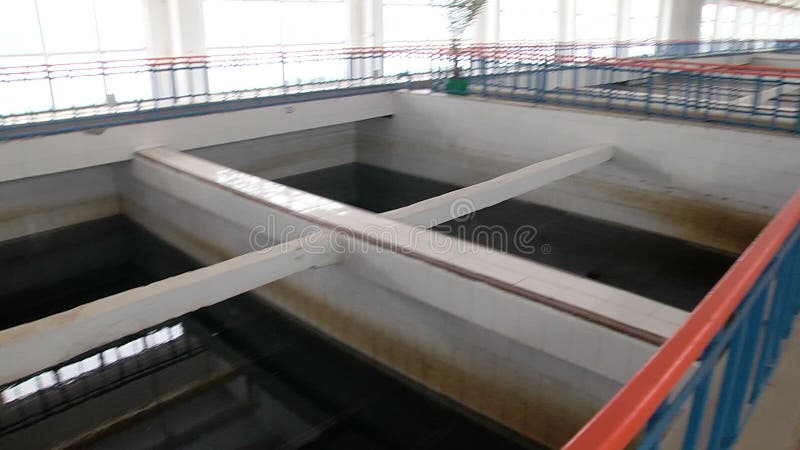 Operation of the Pumping Filter Station for Water Purification Stock ...