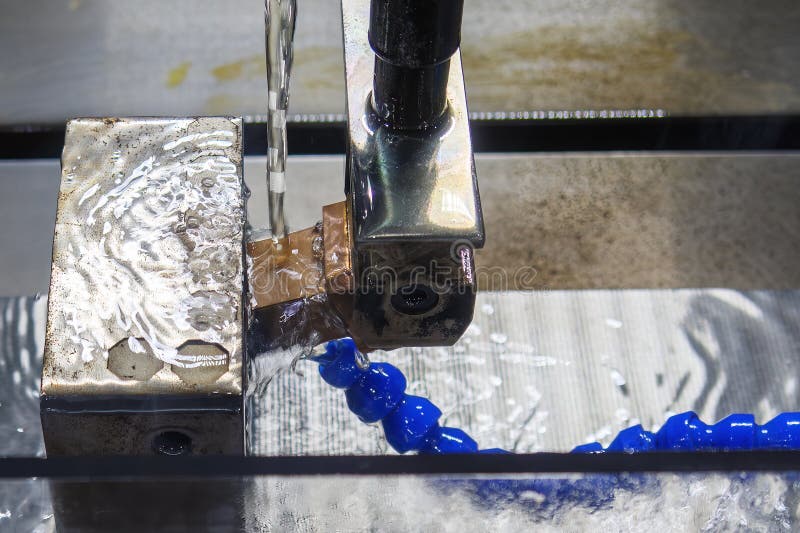 The Operation of Side Spark EDM Machine with Copper Electrode Stock ...