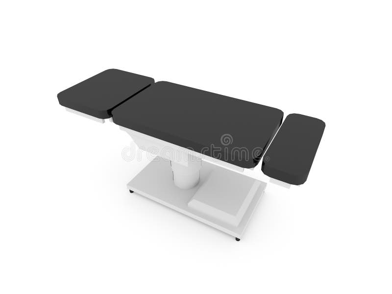 Operating table stock illustration. Illustration of cartoon - 33236935