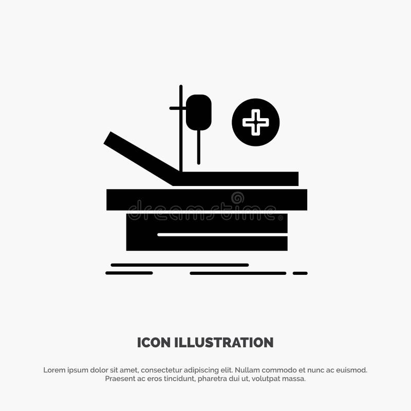 Operation, Theater, Medical, Hospital Solid Glyph Icon Vector Stock ...