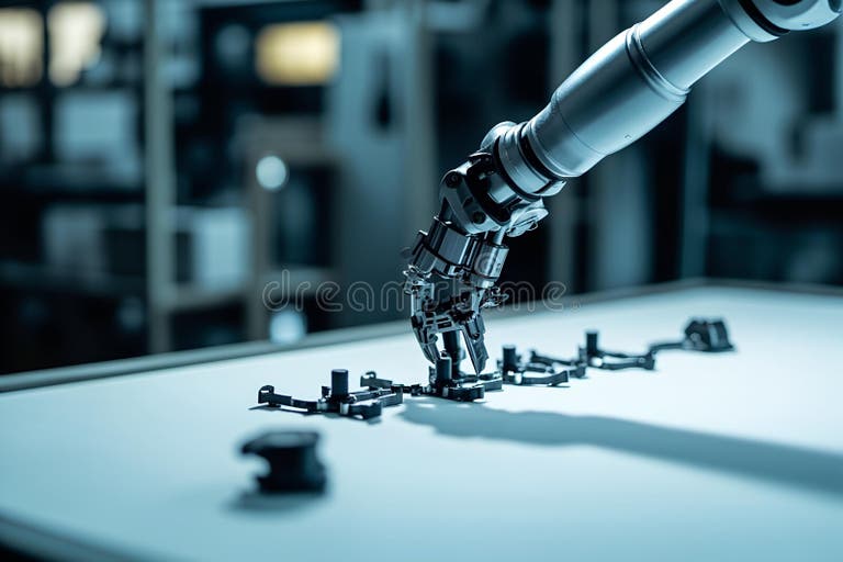 Operational Efficiency AI Robotic Assembly with Precision Manufacturing ...