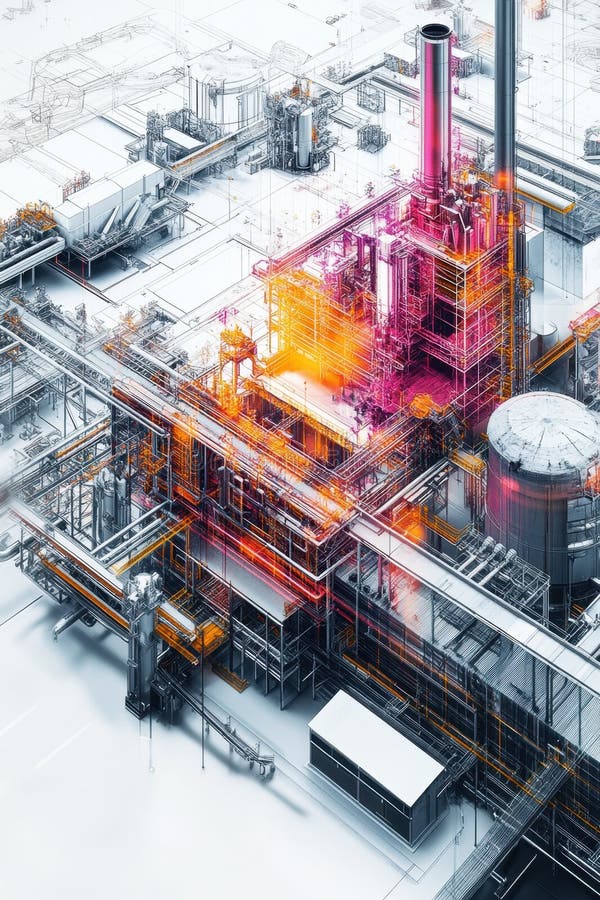 Operational Efficiency, a Detailed Visual Plan Showing Key Steps and ...