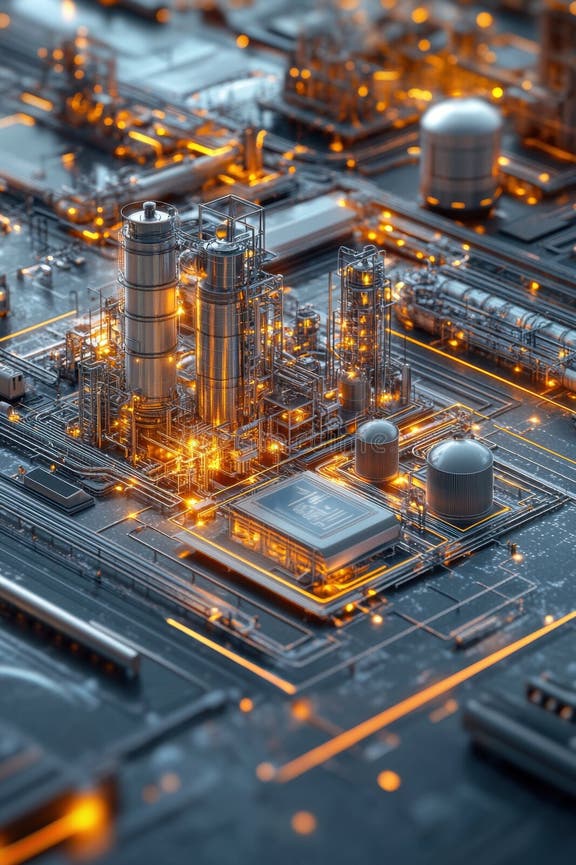 Operational Efficiency, a Detailed Visual Plan Showing Key Steps and ...