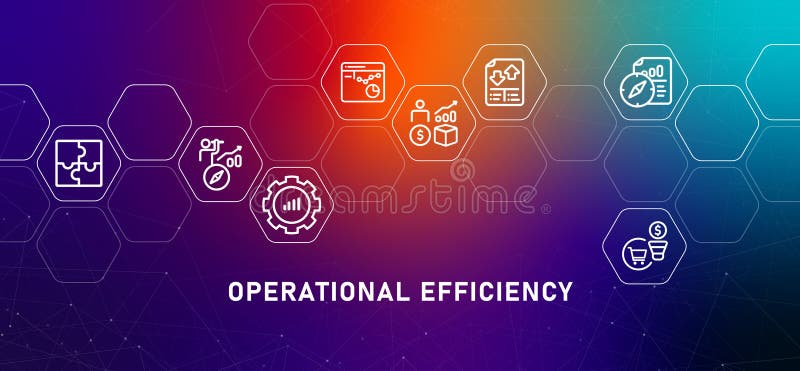 Operational Efficiency Gradient Header Strategy Company Efficient ...