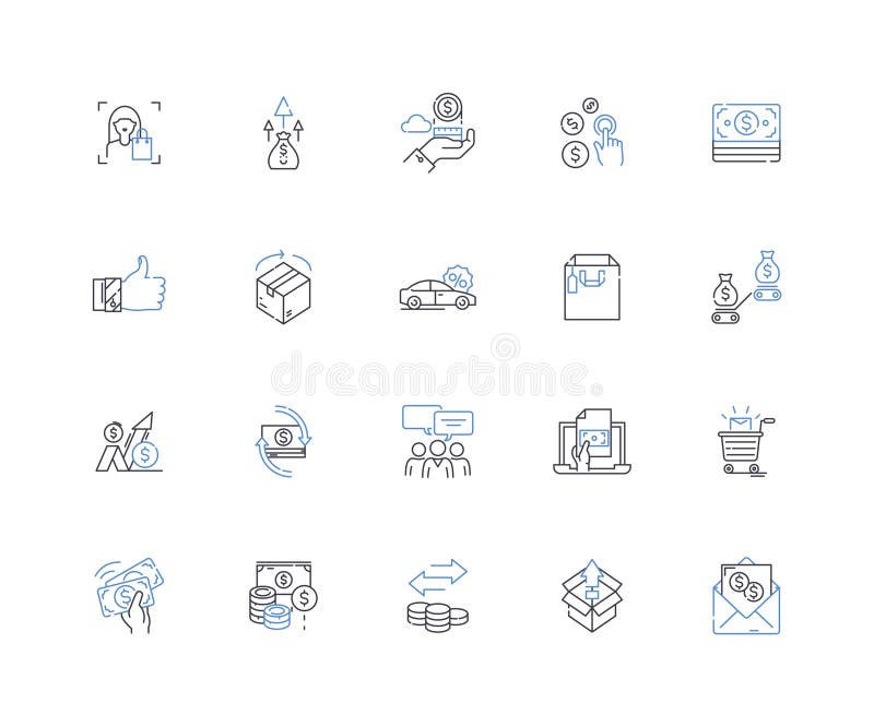 Operational Identity Line Icons Collection. Verification ... Operational Identity Line Icons Collection. Verification ...