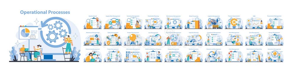 Operational Processes Stock Illustrations – 2,203 Operational Processes ...