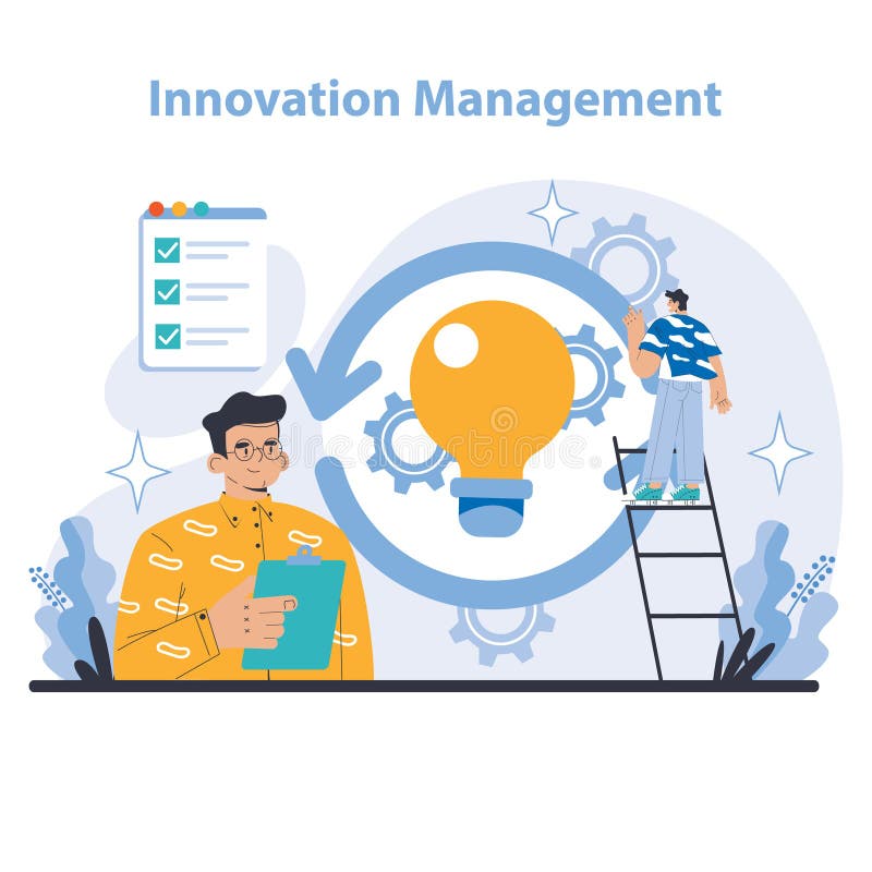 Operational Processes and Technologies Concept. Flat Vector ...