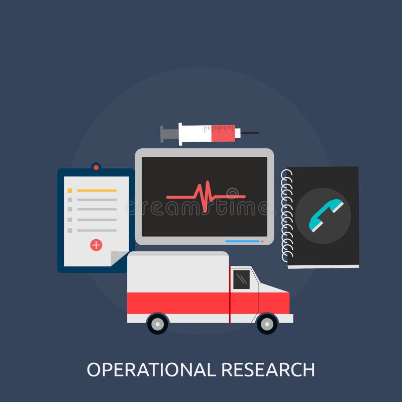 Operational Research Infographic Stock Vector - Illustration of book ...