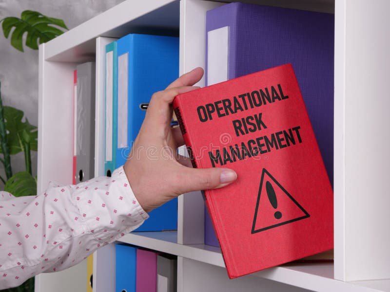 Operational Risk Management is Shown Using the Text Stock Photo - Image ...