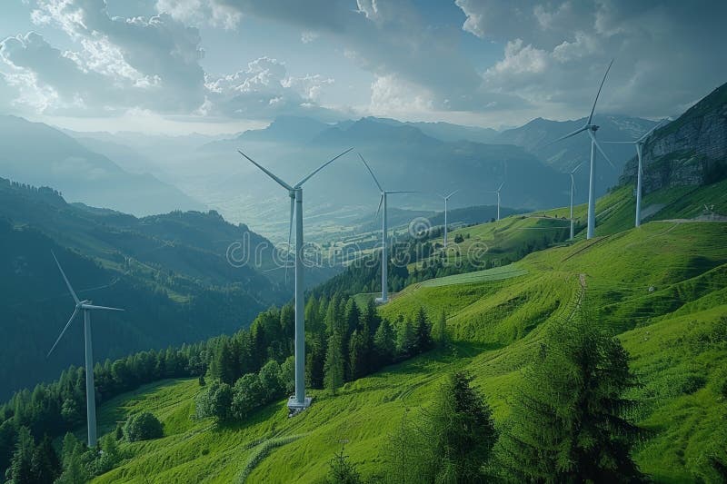 Operational Wind Farm with Aligned Turbines Effectively Harnessing Wind ...