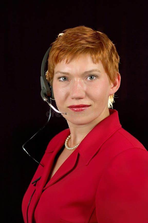 Operations center manager. stock image. Image of help, callcenter - 233811