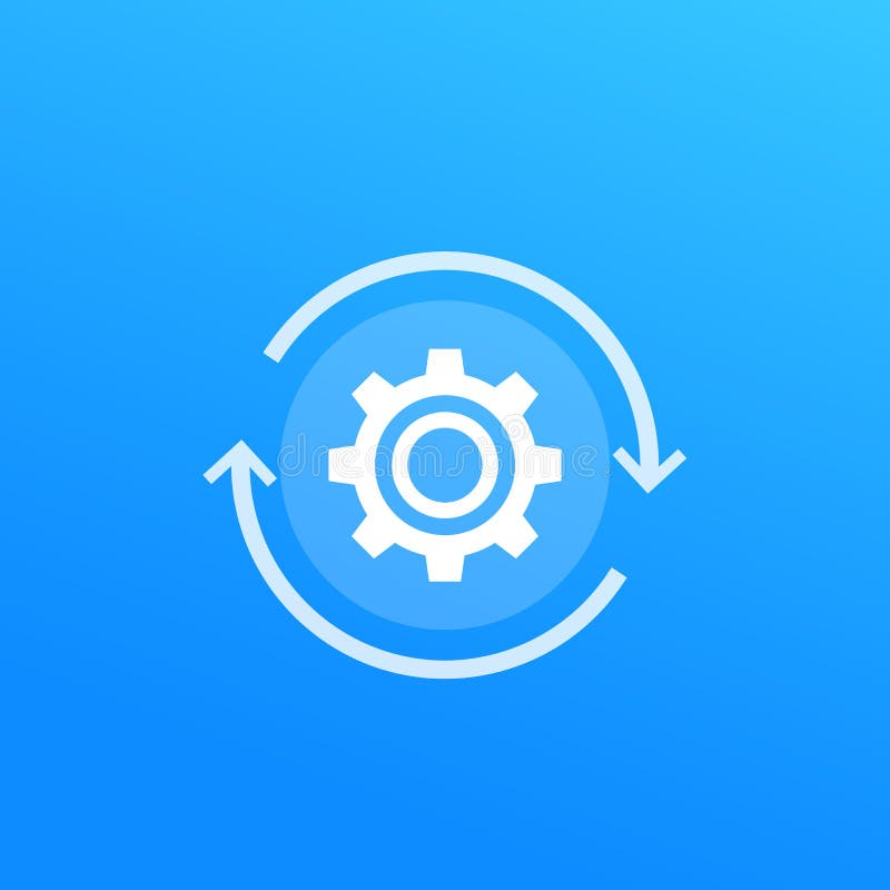 Operations Icon, Vector Graphic Stock Vector - Illustration of ...