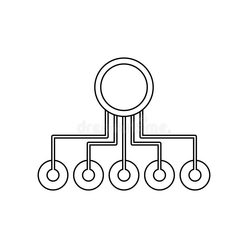 Operations Icon Vector. Workflow Illustration Sign. Work Flow Symbol ...