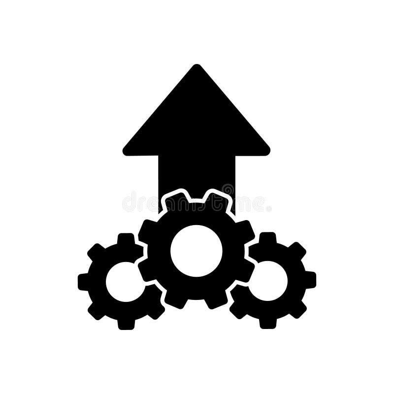 Operations Icon Vector. Workflow Illustration Sign. Work Flow Symbol ...