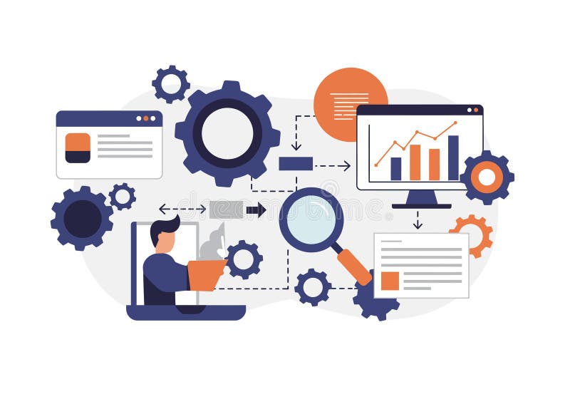 Operations Management Clipart Stock Illustration - Illustration of ...