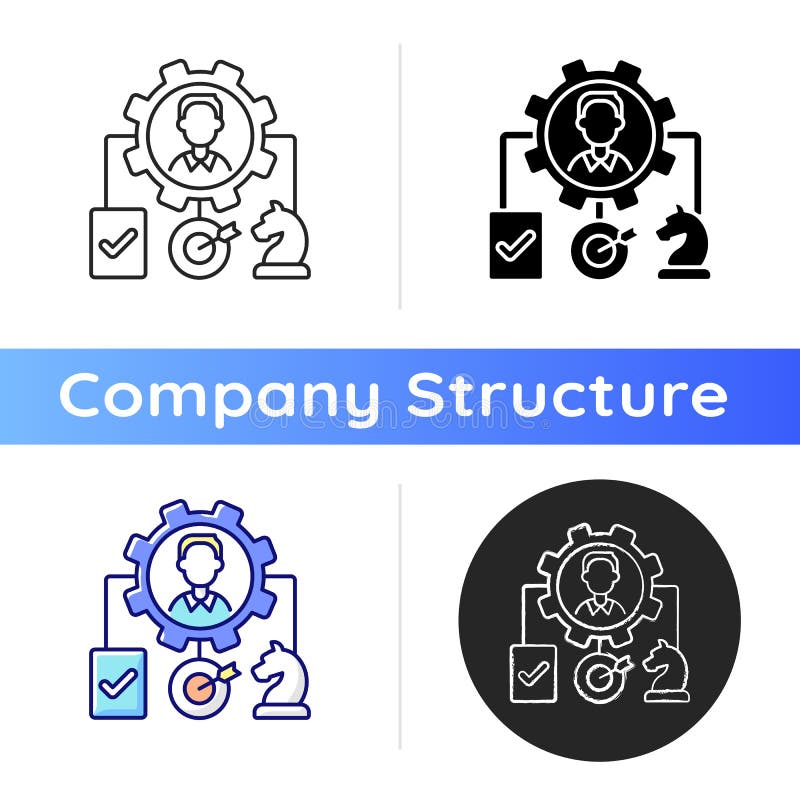 Operations management icon stock vector. Illustration of corporate ...