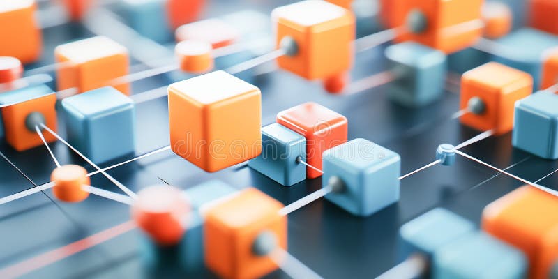 Operations Management Strategy 3D Model Focusing on Logistics ...