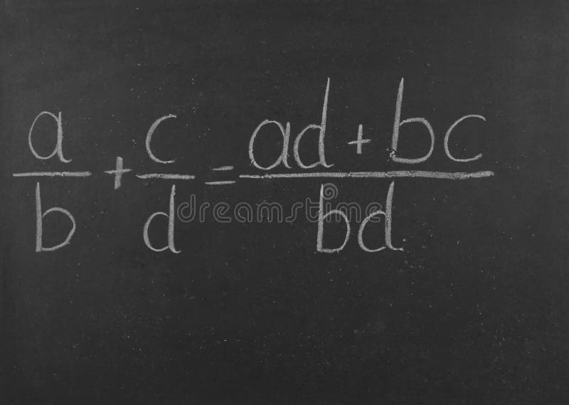 Operations with Rational Numbers Stock Image - Image of mathrelations ...