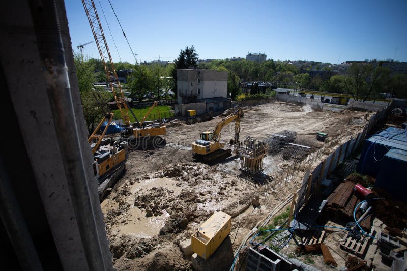 The Operations Related To Excavation and Digger Usage at Construction ...