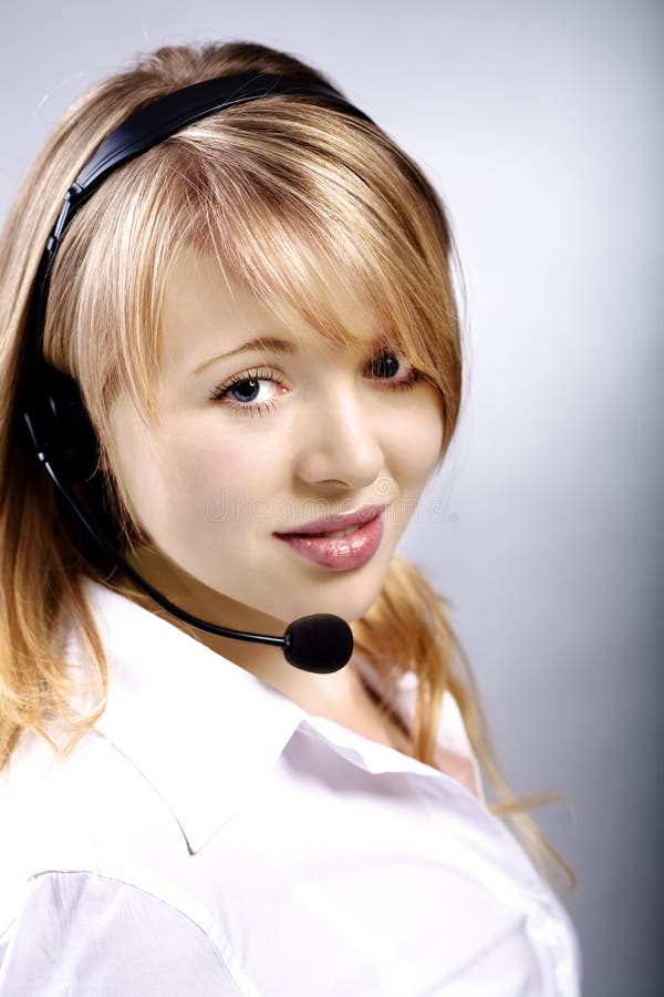 Operator stock image. Image of working, communications - 13065387