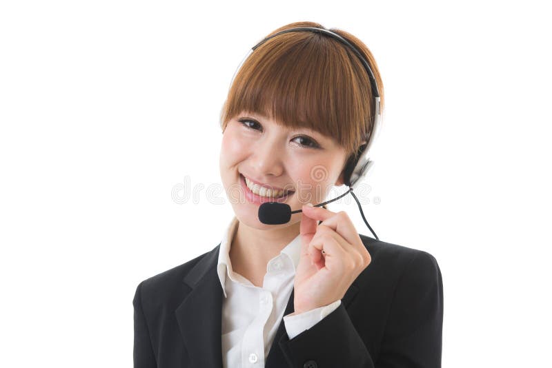 Operator stock image. Image of support, person, attractive - 26587465