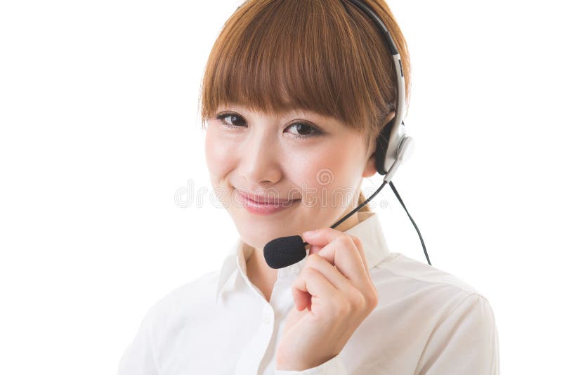 Operator stock image. Image of person, operator, television - 26587479