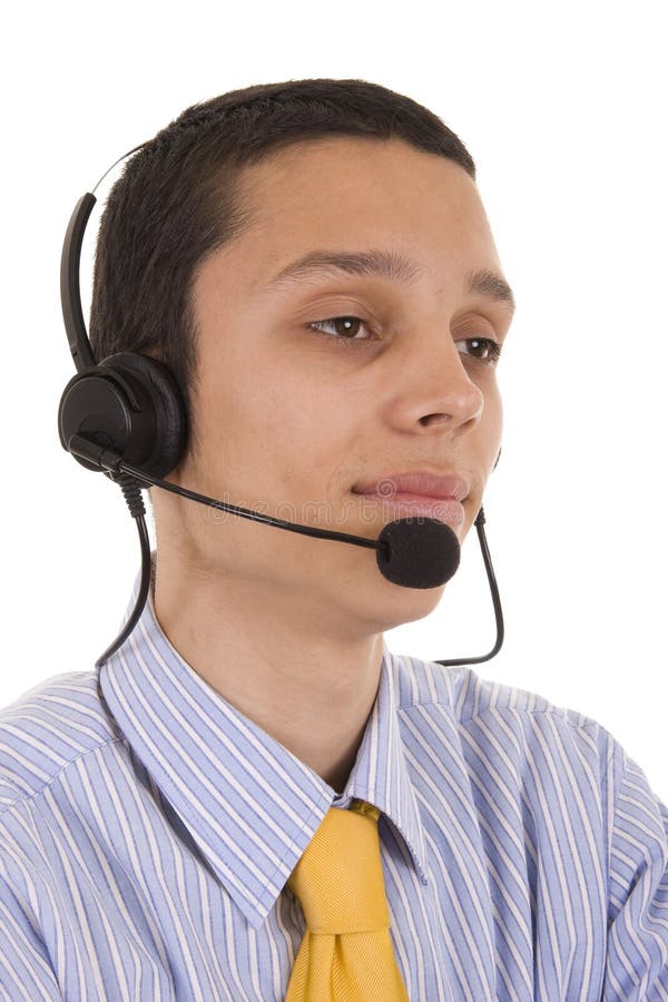 Call center operator stock photo. Image of desk, center - 267904
