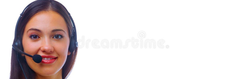 Operator banner stock image. Image of help, helpdesk, agent - 5277335