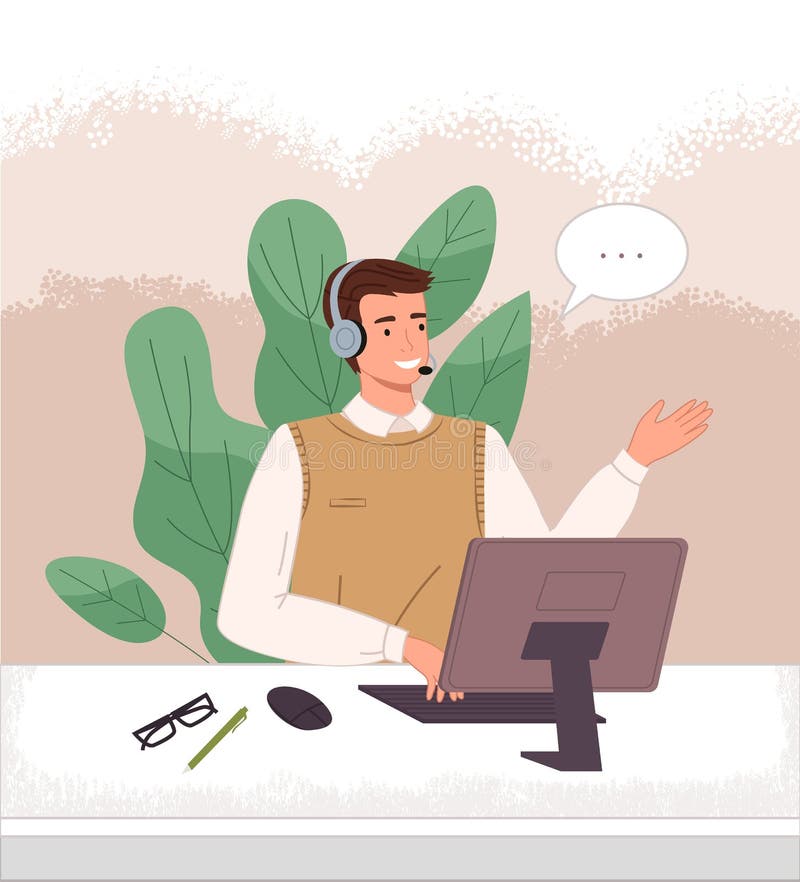 Computer talk logo stock vector. Illustration of online - 97578214