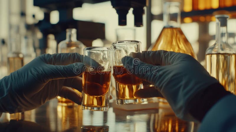 An Operator or Chemist, Whose Identity Remains Unknown, Tests for ...