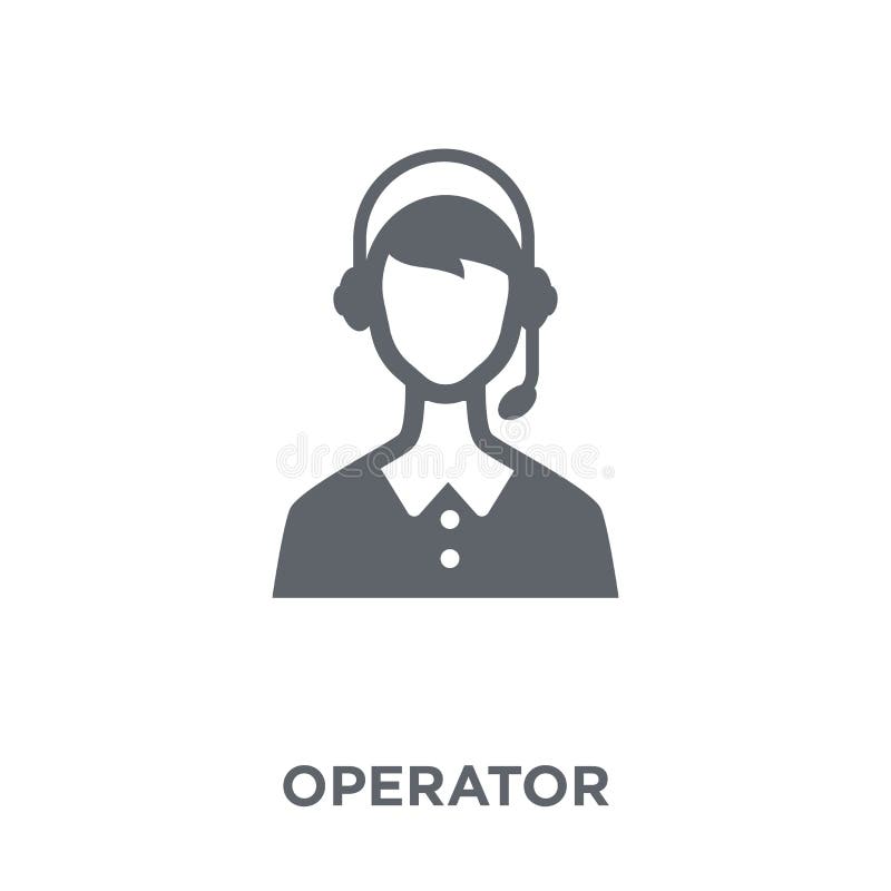 Operator Icon from Delivery and Logistic Collection. Stock Vector ...