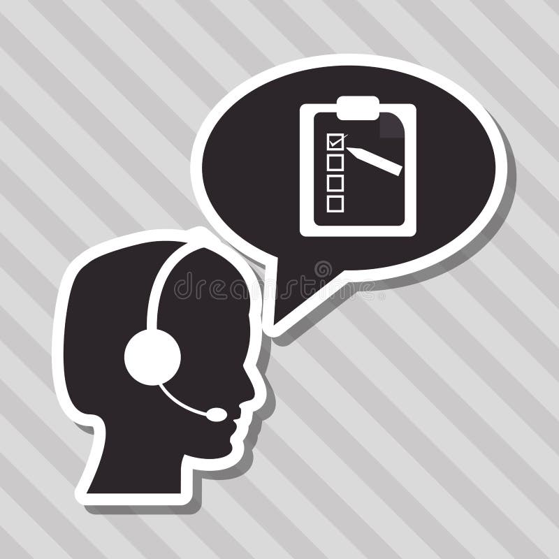 Operator icon design stock vector. Illustration of professional - 83027883