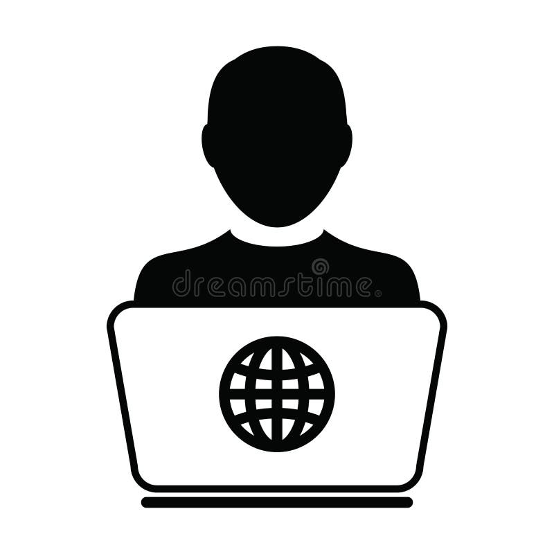 Operator Computer Avatar Stock Illustrations – 1,054 Operator Computer ...