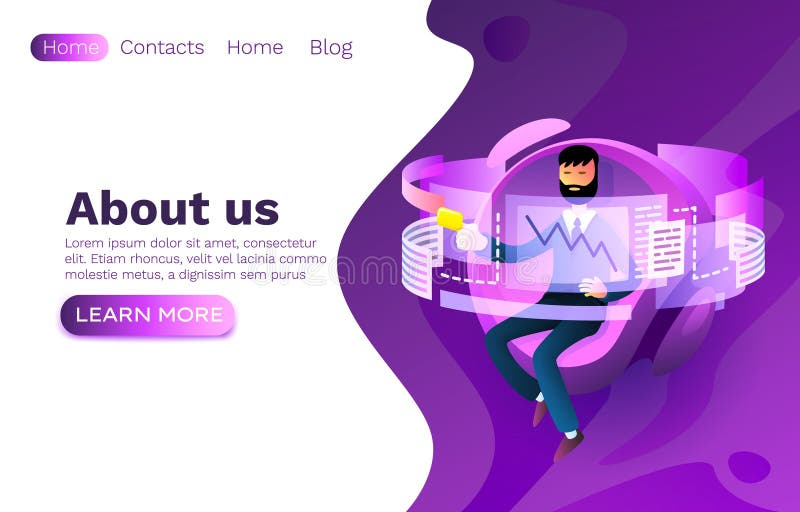 Operator Job Developer, Website Workplace Process, Display Infographic ...