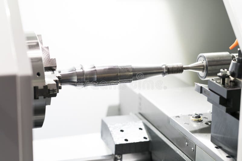 Operator Machining Automotive Part by Cnc Turning Machine, Stock Photo ...