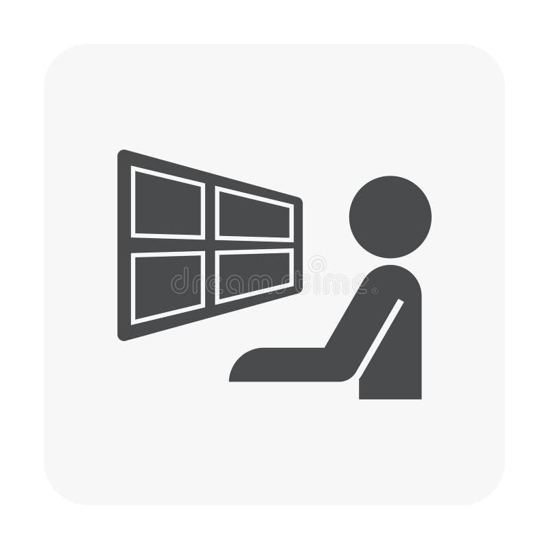 Computer Operator Silhouette Stock Illustrations – 1,280 Computer ...