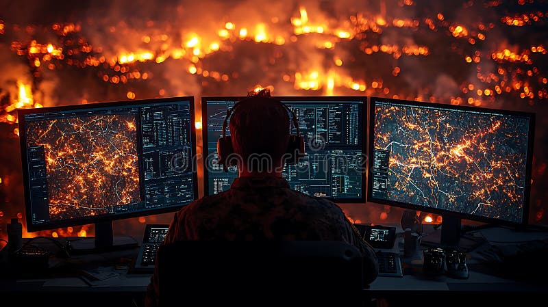 Operator Monitoring Disaster Response with Multiple Screens during ...
