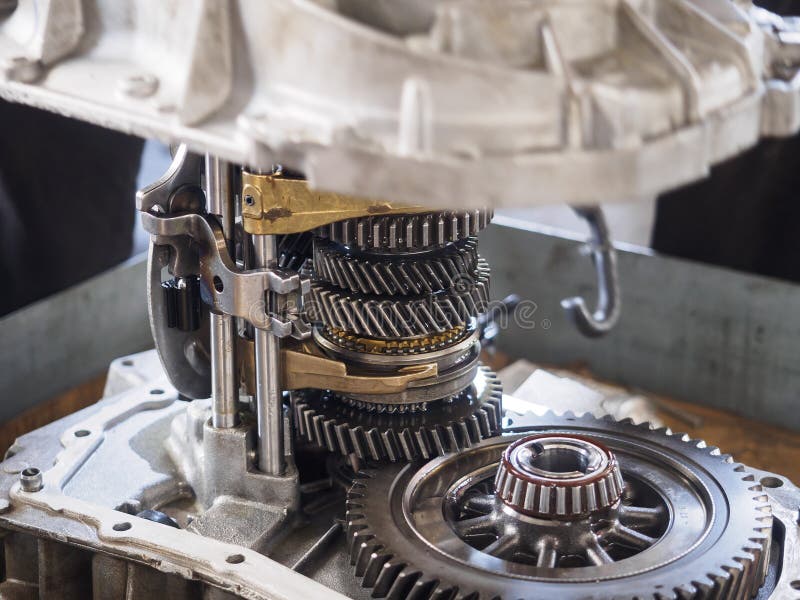 Operator repair gear box stock photo. Image of metal - 67476806