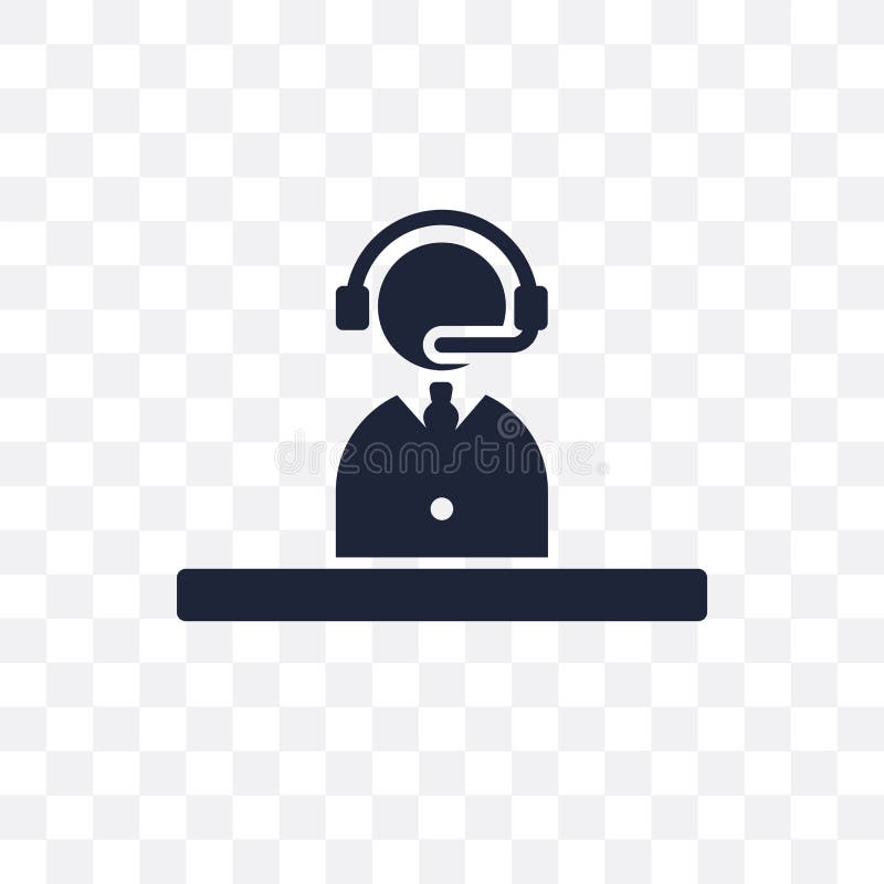 Operator Transparent Icon. Operator Symbol Design from Delivery Stock ...