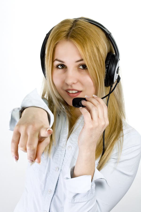 Call center operator stock photo. Image of people, operator - 2579788