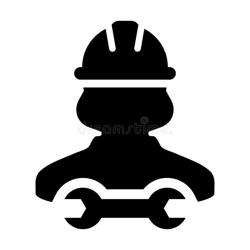 Operator Worker Icon Vector Male Construction Service Person Profile ...